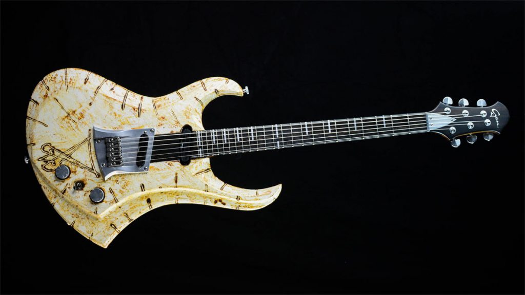 ZODIAC - Solid body guitar for rock and metal sounds | Cyan Guitars